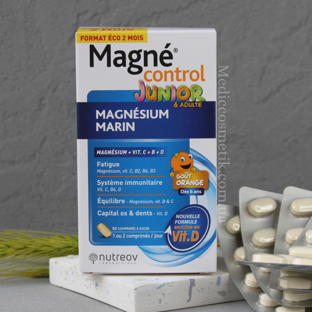 Magne Control Junior для дітей | Магній для нервової системи і сну