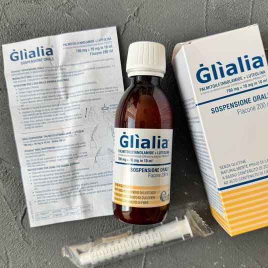 Glialia 700 GLIALIA ORAL SUSPENSION 700 MG + 70 MG 200 ML